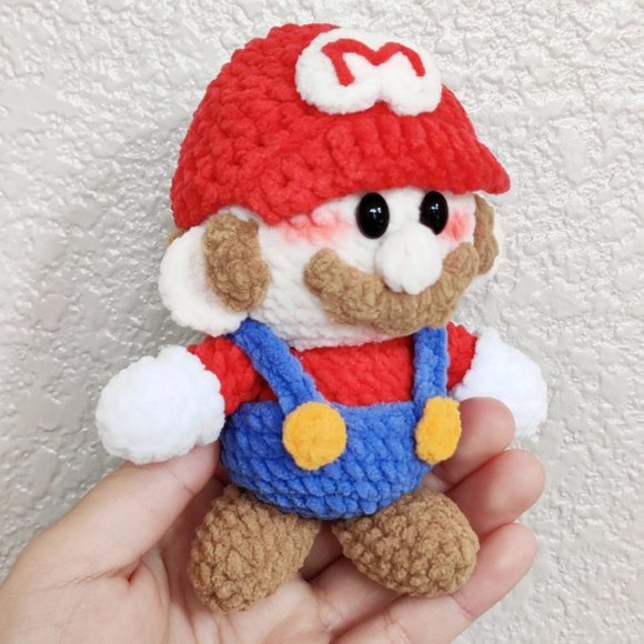 Handmade | Toys | Handmade Amigurumi Crochet Nintendo Mario | Poshmark